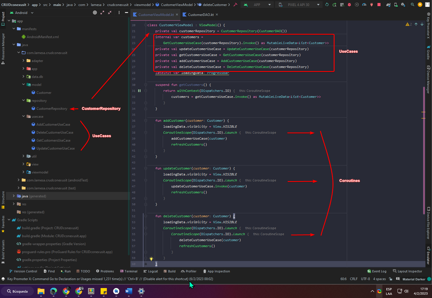 GitHub - luisguzmanms/CRUD: Aplicación móvil que permite realizar ...