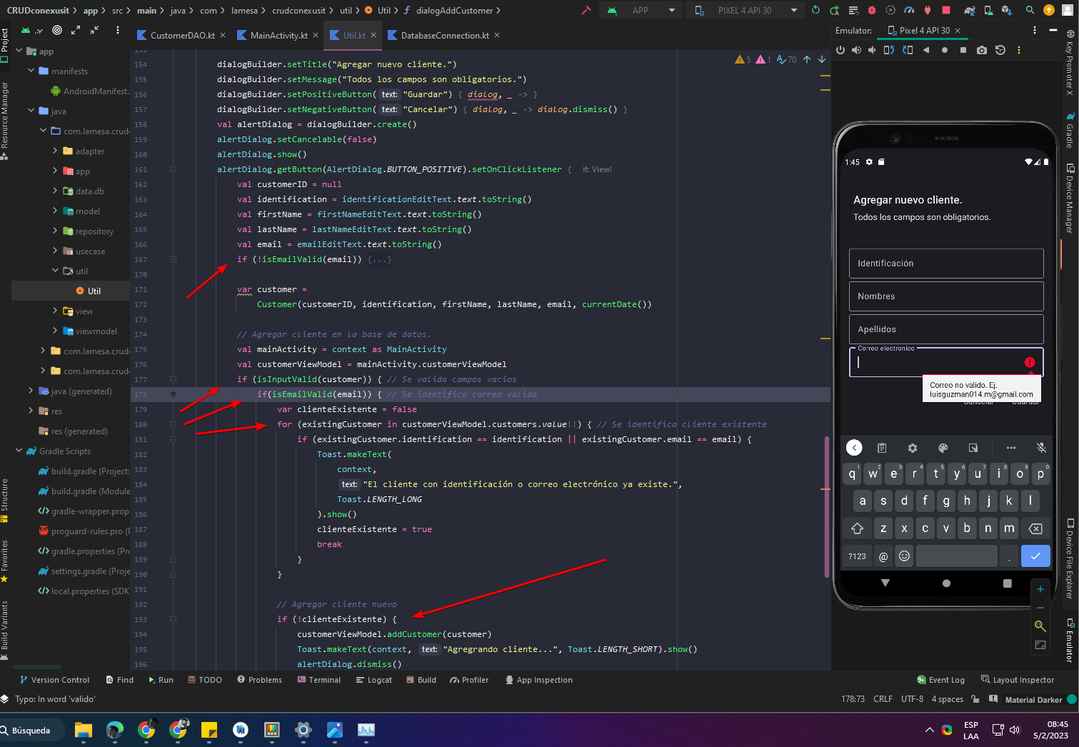 GitHub - luisguzmanms/CRUD: Aplicación móvil que permite realizar operaciones de CRUD (Create ...